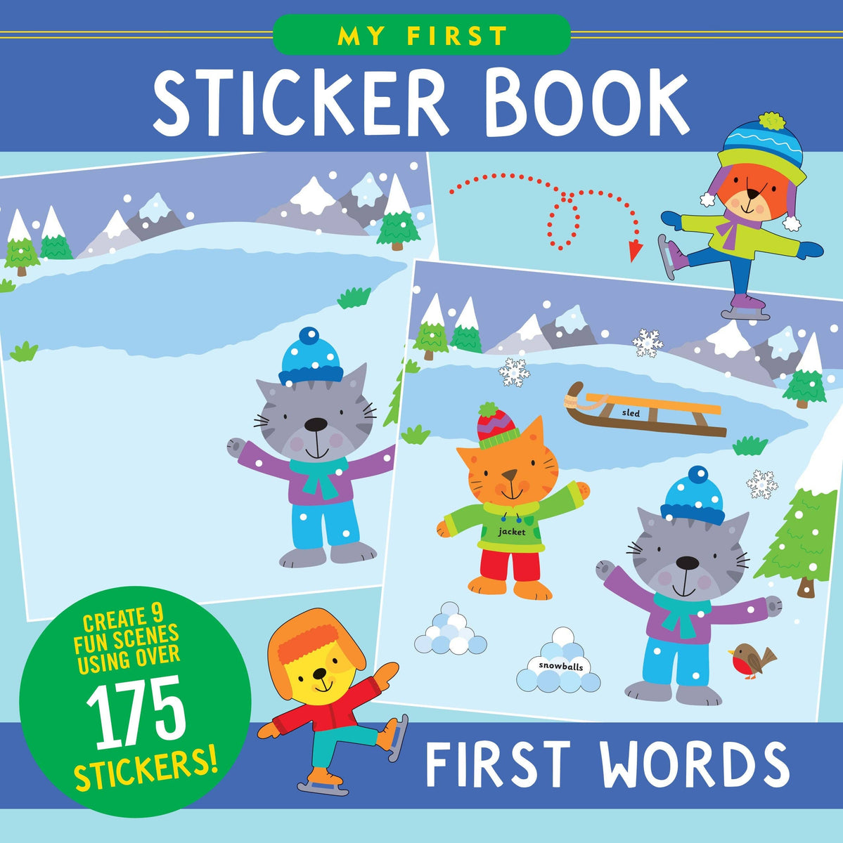 My First Sticker Book - First Words – Bored to Brilliant