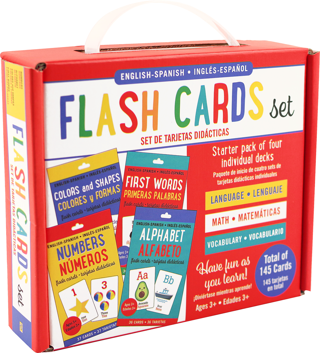Bilingual Flashcard Set (English/Spanish) - Juego de tarjetas didáctic ...
