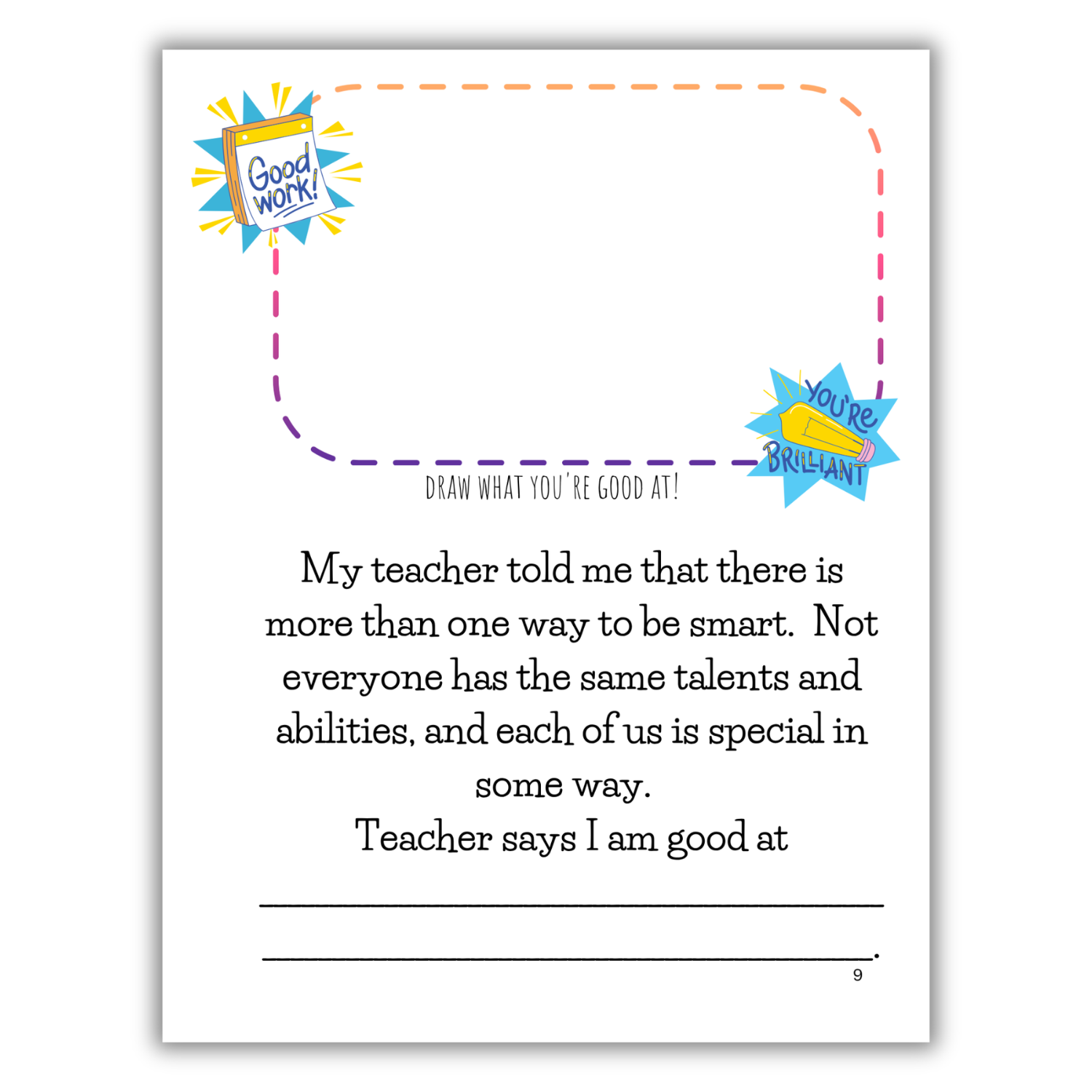 Digital PDF Download Of Best Teacher Ever! | Personalized Writing & Dr ...