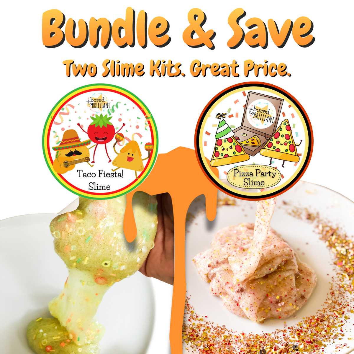 BUNDLE & SAVE! 'Pizza Party Slime Kit' AND 'Taco Fiesta Slime Kit ...